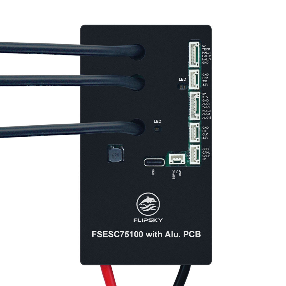 Flipsky 75100 With Aluminum PCB Based on VESC For Electric Skateboard ...