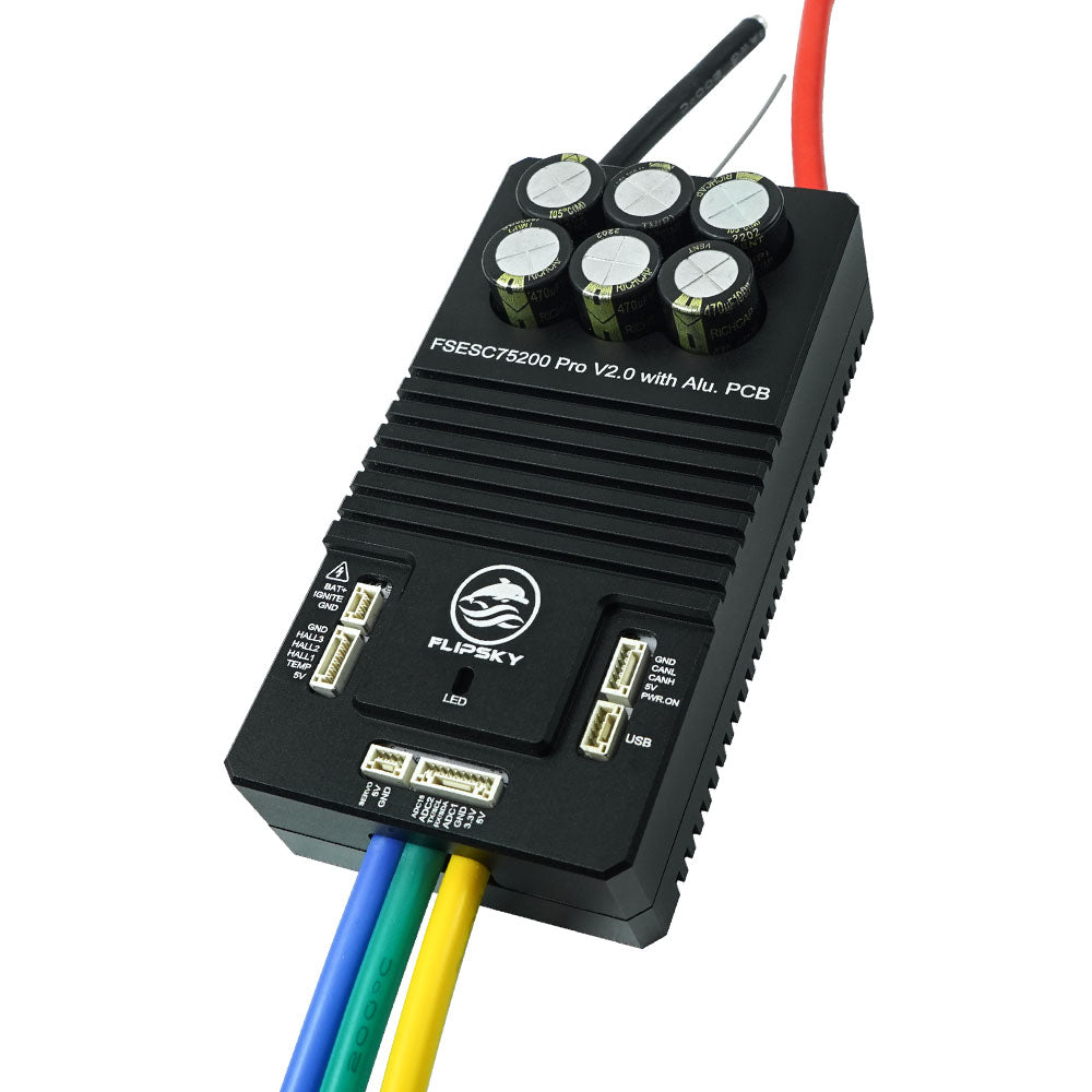 Flipsky 75200 Pro V2.0 With Aluminum PCB Based on VESC For Electric Sk ...