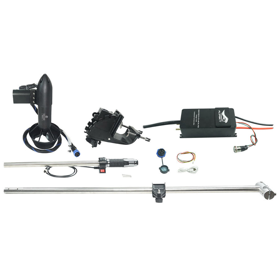 Flipsky Electric Outboard Motor 65161 6000W electric propeller outboar ...