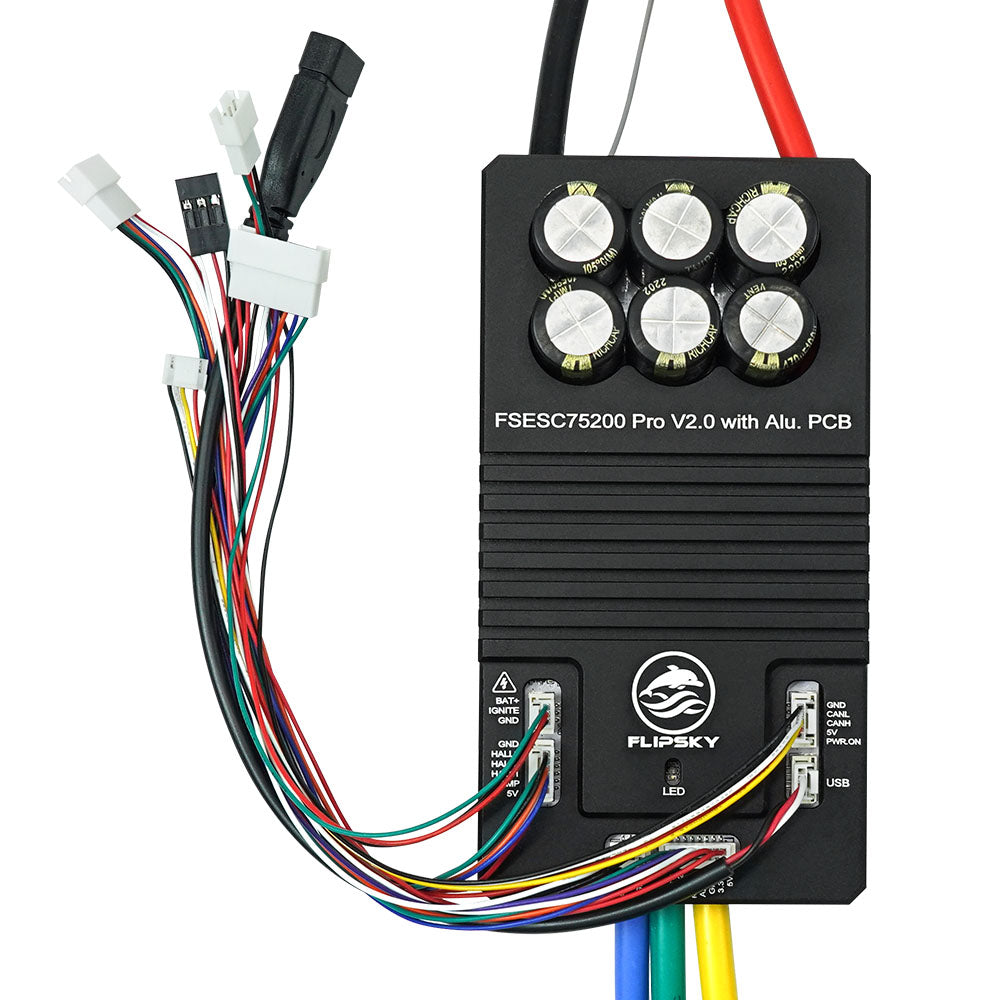 Flipsky 75200 Pro V2.0 With Aluminum PCB Based on VESC For Electric Sk ...