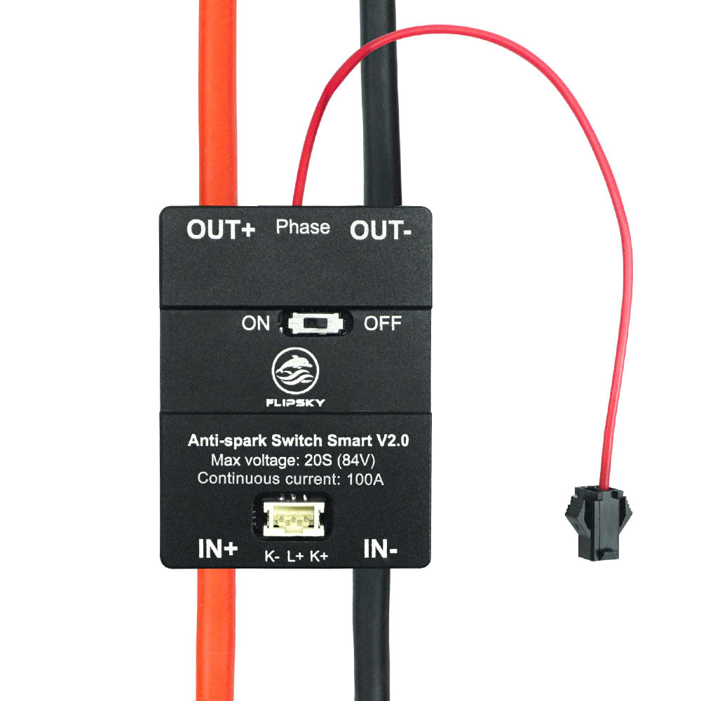 Flipsky Anti Spark Switch Smart Enhanced 300A V2.0 for Electric Skateb ...