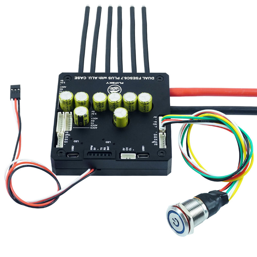 Dual FSESC6.6 Plus 200A most affordable premium motor controller based ...