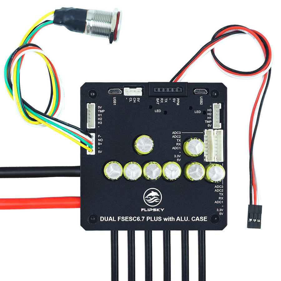 Dual FSESC6.6 Plus 200A most affordable premium motor controller based ...